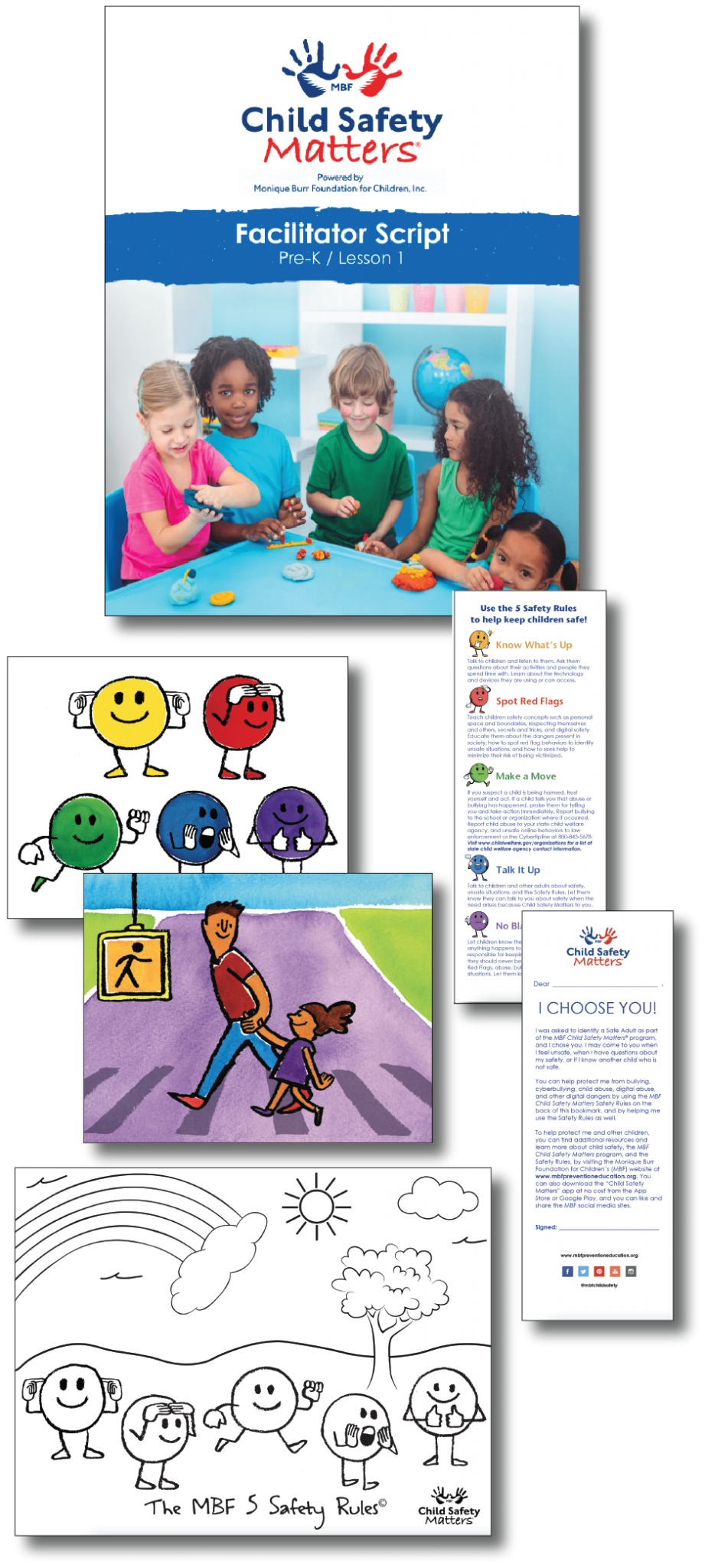 MBF Child Safety Matters - Pre-K - Monique Burr Foundation